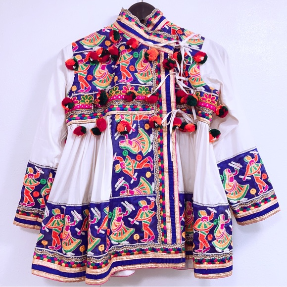 Vintage | Tops | Indian Traditional Tassel Top Extraordinary Indian ...